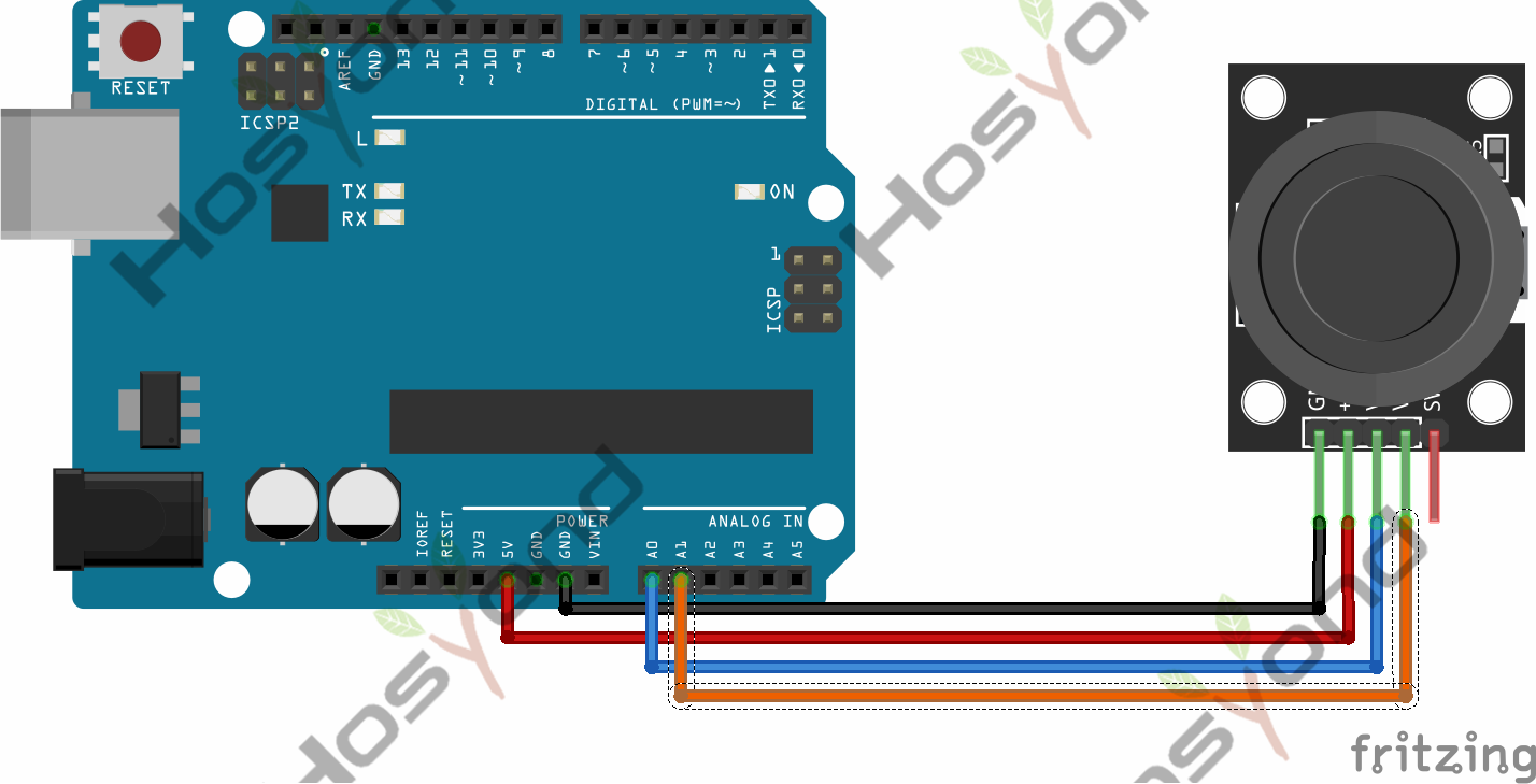 Project20.Joystick — Hosyond 45 in 1 Sensor Kit documentation